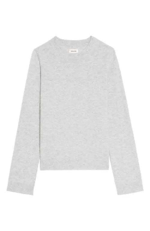 Zadig&Voltaire Cera Wool & Cashmere Sweater - Light Grey