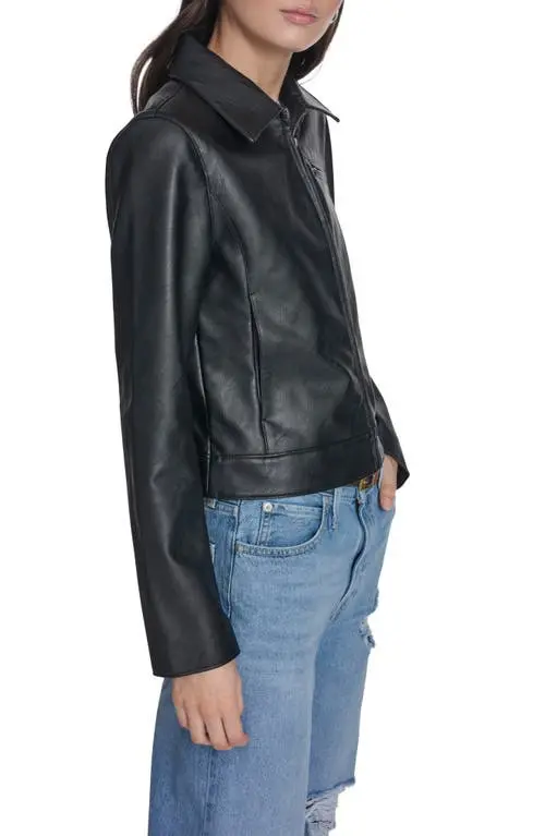 LEVI'S Faux Leather Jacket - Black