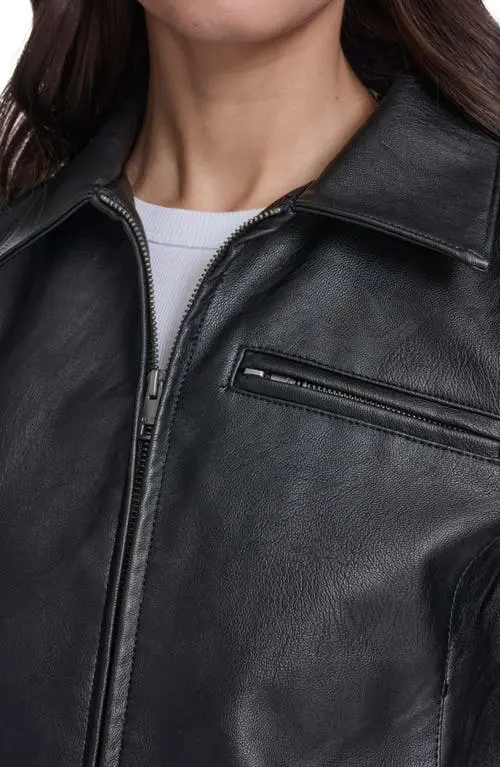 LEVI'S Faux Leather Jacket - Black