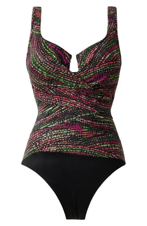Miraclesuit Light Show Escape Underwire One-piece Swimsuit