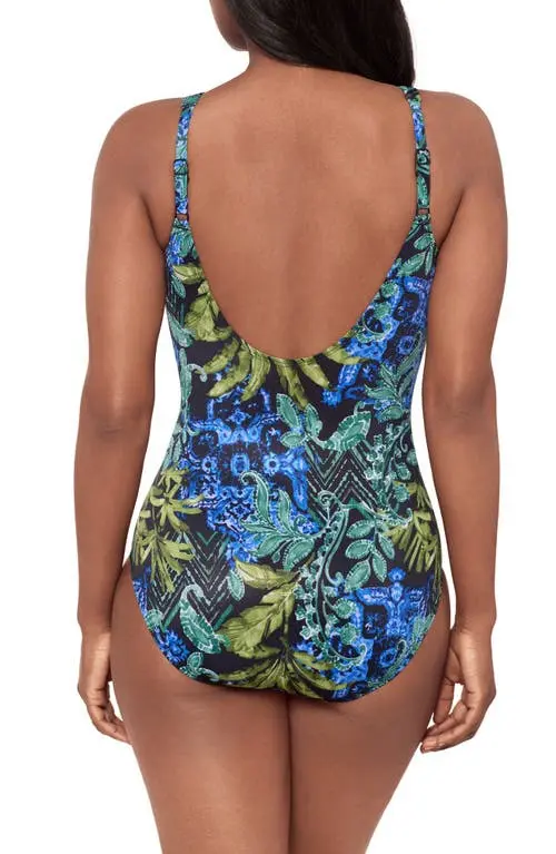 Miraclesuit Gasparilla Oceanus One-piece Swimsuit - Black/multi