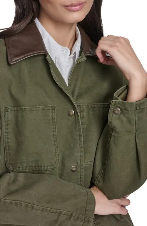LEVI'S Contrast Collar Field Jacket - Olive