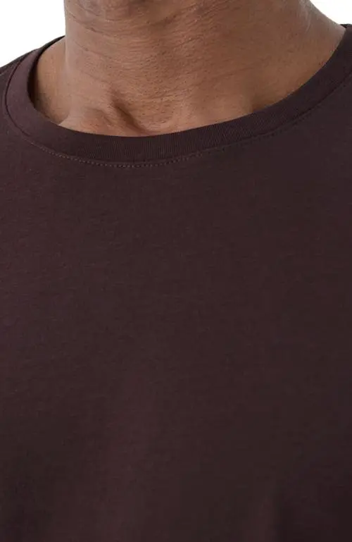 PACT Organic Cotton Softspun Essential Crewneck Tee - Plum