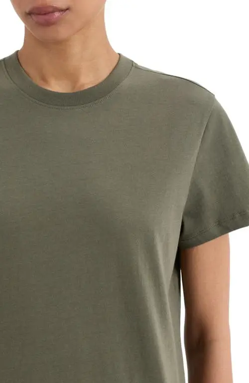 PACT Organic Cotton Softspun Essential Crewneck Tee - Dusted Green