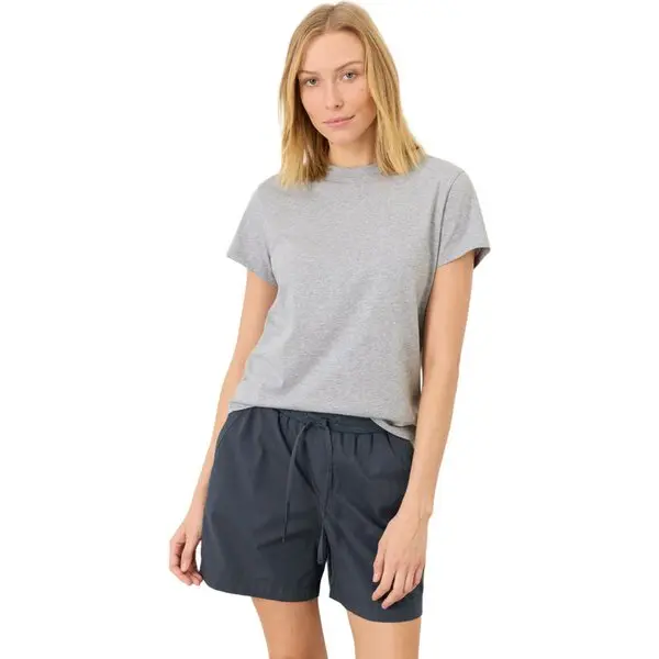 PACT Essential Crewneck T-shirt - Heather Grey