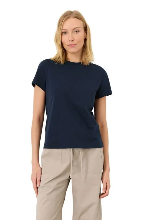 PACT Organic Cotton Softspun Essential Crewneck Tee - Navy