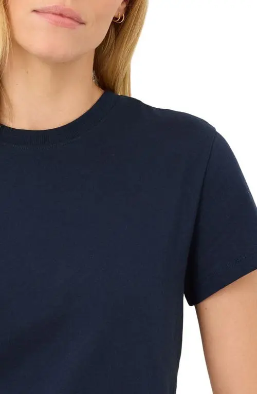 PACT Organic Cotton Softspun Essential Crewneck Tee - Navy