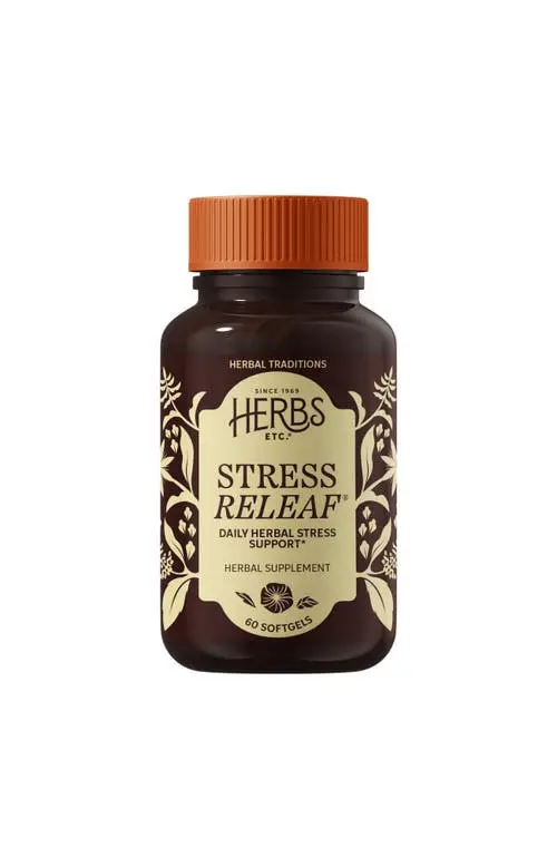 HERBS ETC. Stress Releaf Herbal Relaxation Supplement - No Color