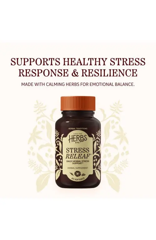 HERBS ETC. Stress Releaf Herbal Relaxation Supplement