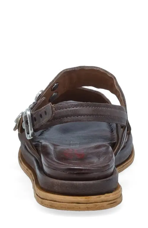 A.S.98 Scotty Slingback Sandal - Brown
