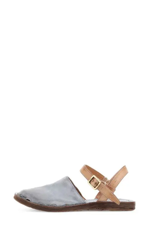 A.S.98 Rodrick Ankle Strap Flat - Sky