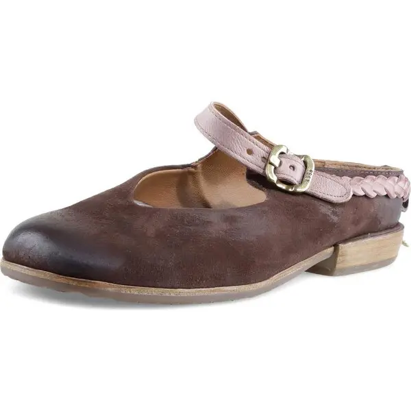 A.S.98 Zaria Mary Jane Flat - Brown