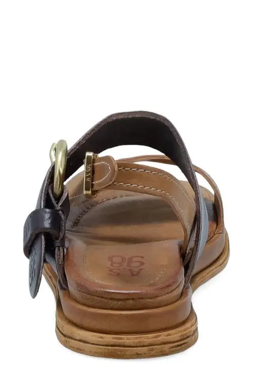 A.S.98 Seger Quarter Strap Sandal - Cumin