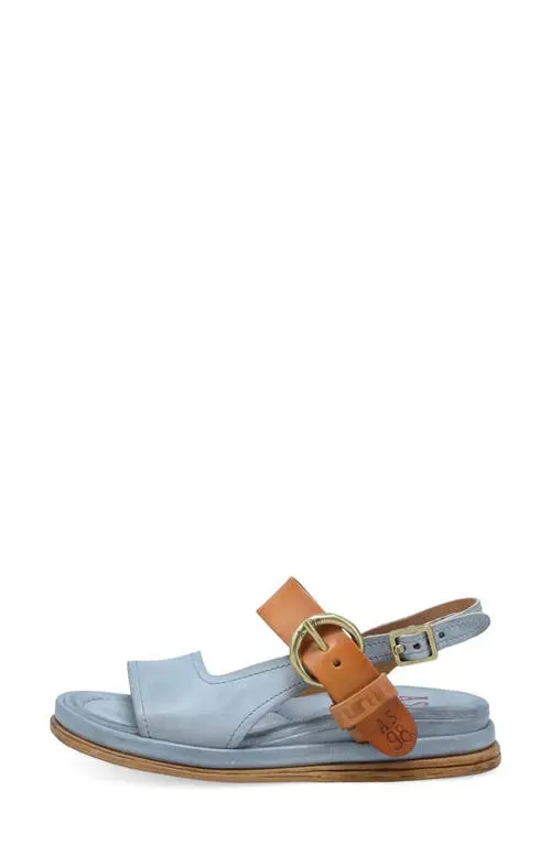 A.S.98 Seger Quarter Strap Sandal - Sky