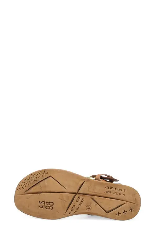 A.S.98 Seger Quarter Strap Sandal - Sky