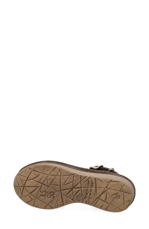 A.S.98 Spaulding Ankle Strap Sandal - Brown