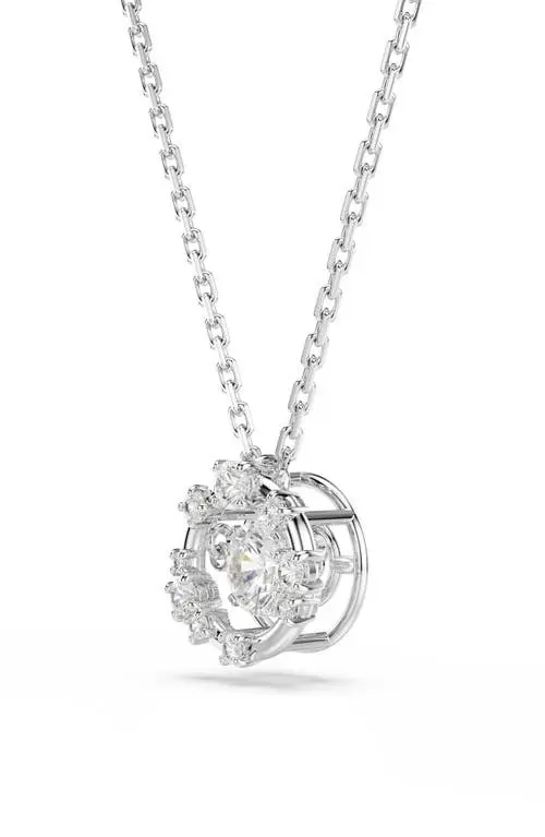 SWAROVSKI Constella Crystal Pendant Necklace - Silver/white