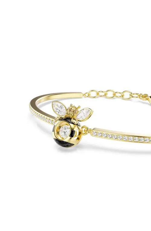 SWAROVSKI Idyllia Bee Charm Bangle Bracelet