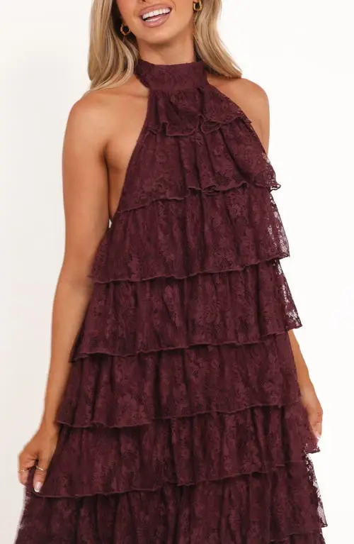 PETAL & PUP Zoella Ruffle Tiered Maxi Dress