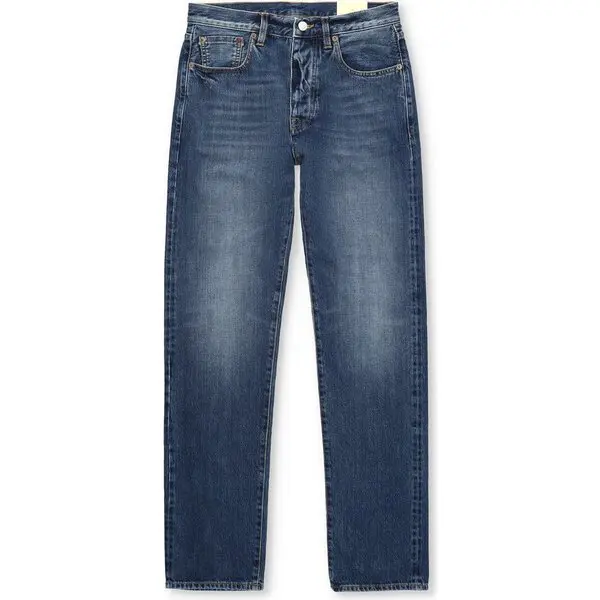FORTELA 965 John 29 Japan Denim Cimosato Regular Fit Jeans - Dark Stone Wash