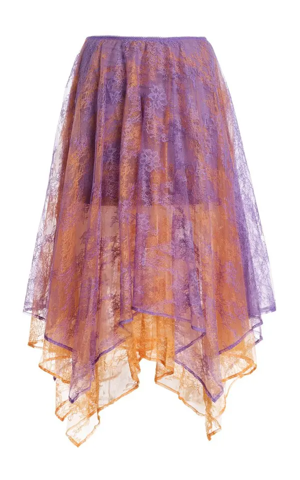 THIRD FORM Reflect Handkerchief Lace Skirt