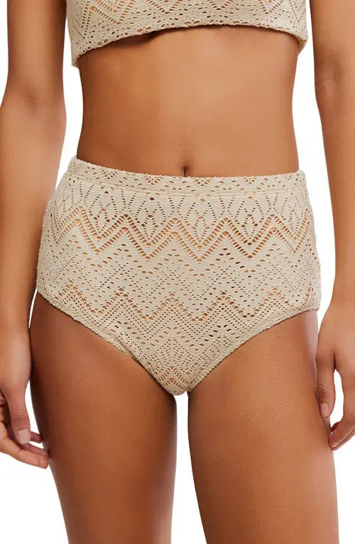 Free People Billie High Waist Bikini Bottoms - Sand