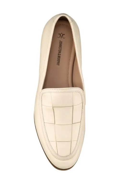 Johnston & Murphy Woven Leather Loafer