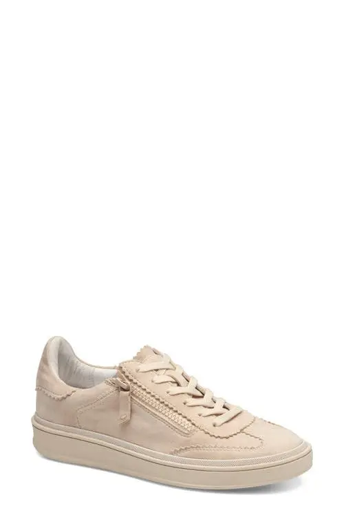 Johnston & Murphy Suede Sneakers With Zipper
