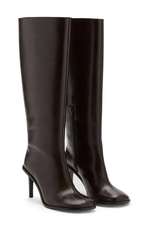 Mango Knee-high Leather Boots