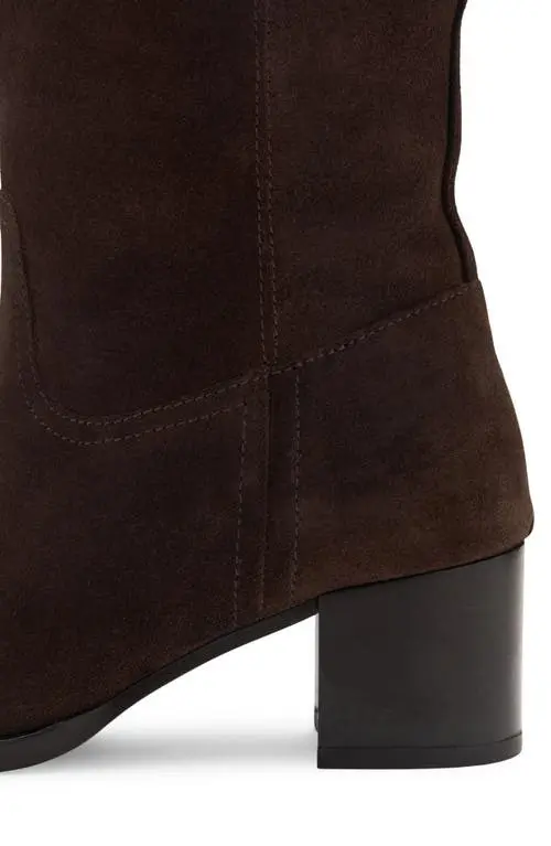 Mango Suede Tall Boot