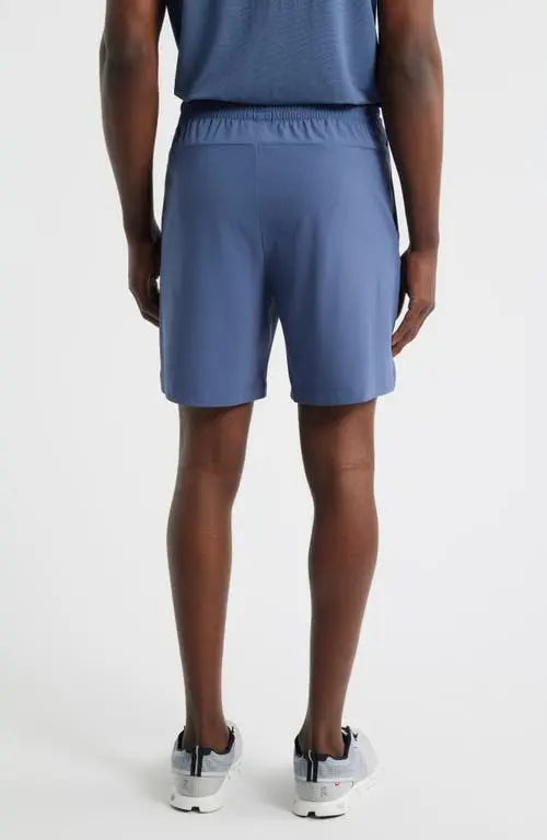 Zella Circuit 7-inch Training Shorts - Blue Vintage