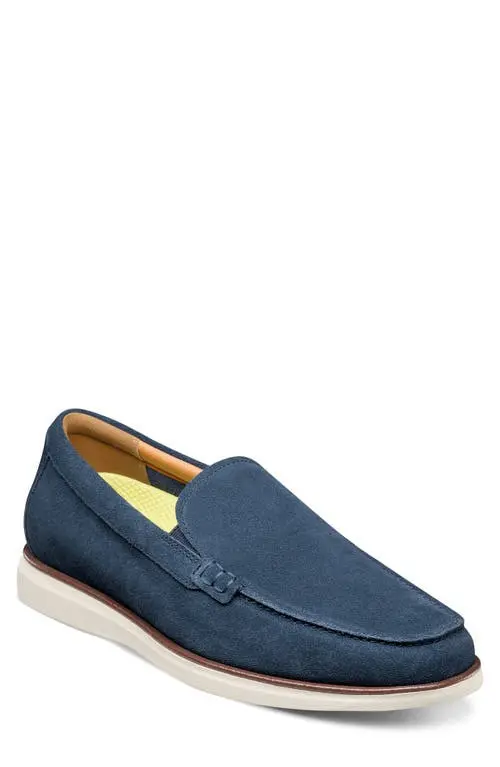 Florsheim Tropics Venetian Loafer - Navy Suede