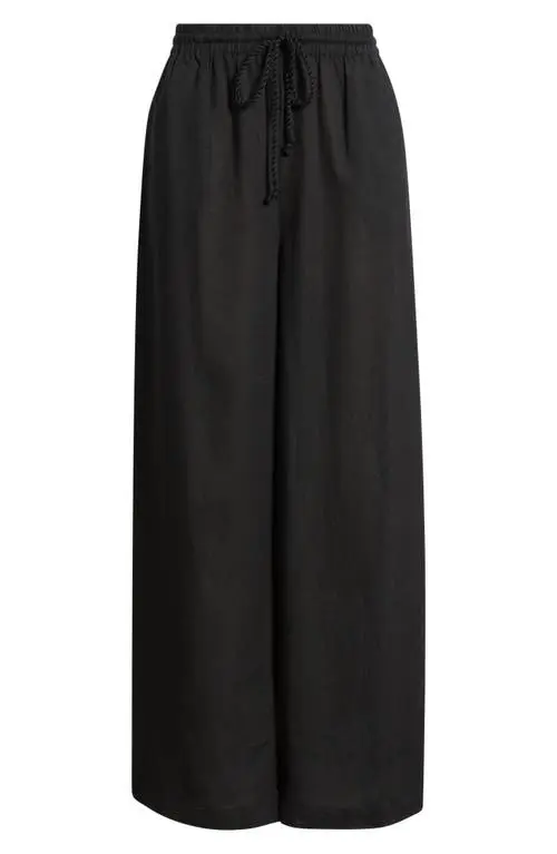Nordstrom Flowy Cover-up Pants - Black
