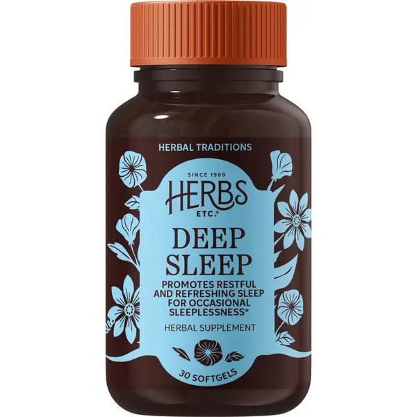 TRACE MINERALS Deep Sleep Softgelsherbal Sleep Support Supplementrest & Calming Support With Passionflower - No Color
