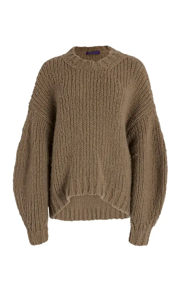 Ralph Lauren Chunky-knit Cashmere Pullover