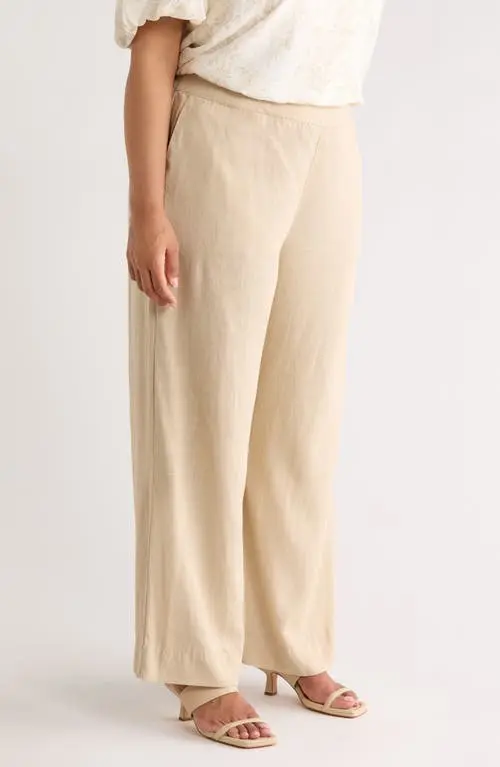 Vince Camuto Wide Leg Pants - Camel