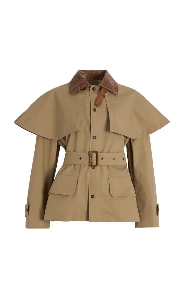 Ralph Lauren Lennard Technical Cotton Short Coat
