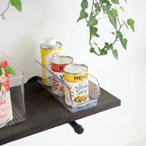 LINUS Narrow Pantry Bin For Kitchen Or Cabinet Storageset Of 4