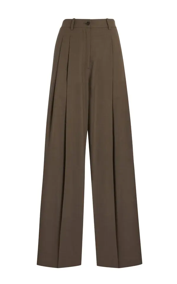 Ralph Lauren Clarice Wool Suiting Pants