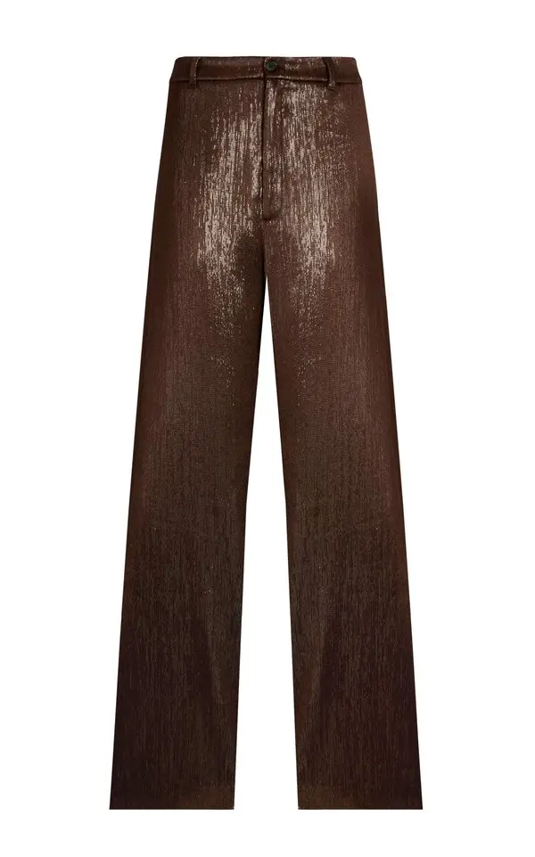Ralph Lauren Leandre Metallic Tailoring Pants