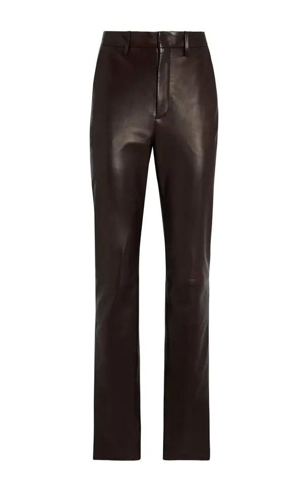 Ralph Lauren Wrigley Ii Leather Pants