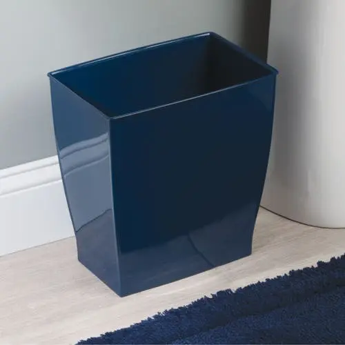 MONO Rectangular Trash Can, 2.5 Gallon / 9.5 Liter, 4-pack