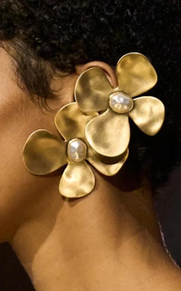 Cult Gaia Lucky Earring - Gold