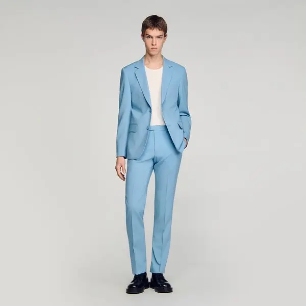 Sandro Wool Suit Jacket