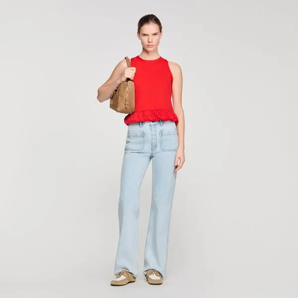 Sandro Straight-leg Jeans