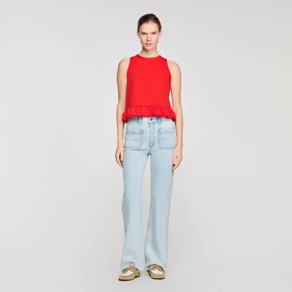 Sandro Straight-leg Jeans