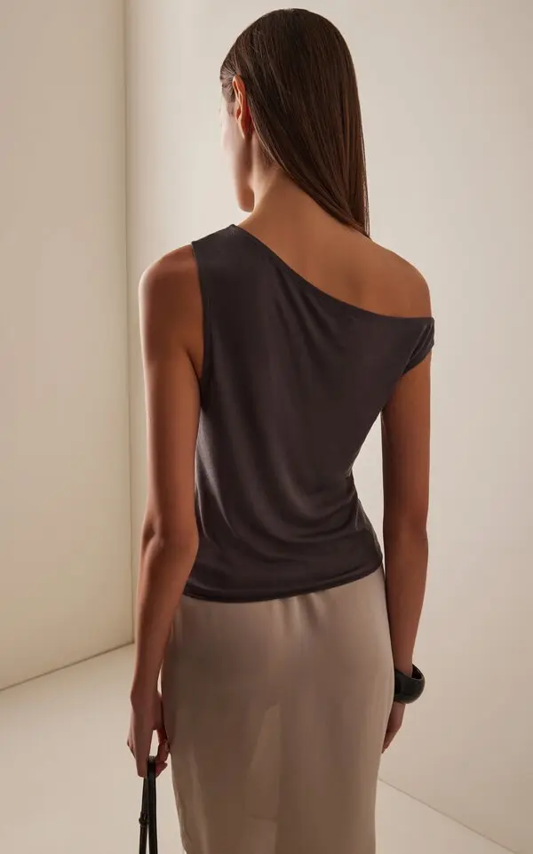 ST. AGNI Jersey Asymmetric Top