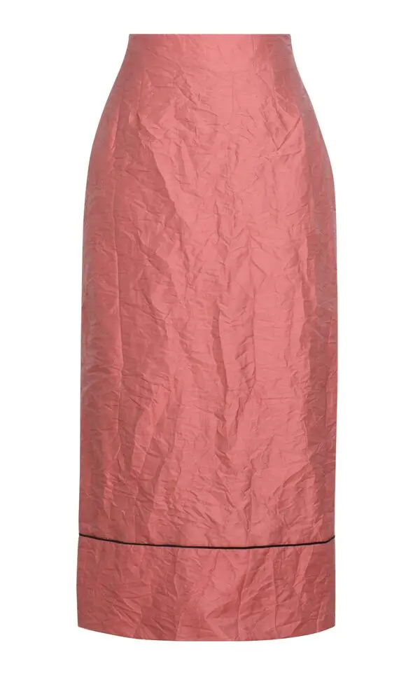 Rachel Comey Crushed Satin Skirt