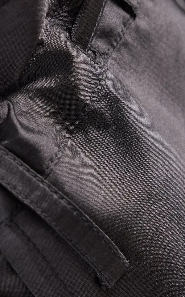 Chan Luu Techno Taffeta Barrel Pants