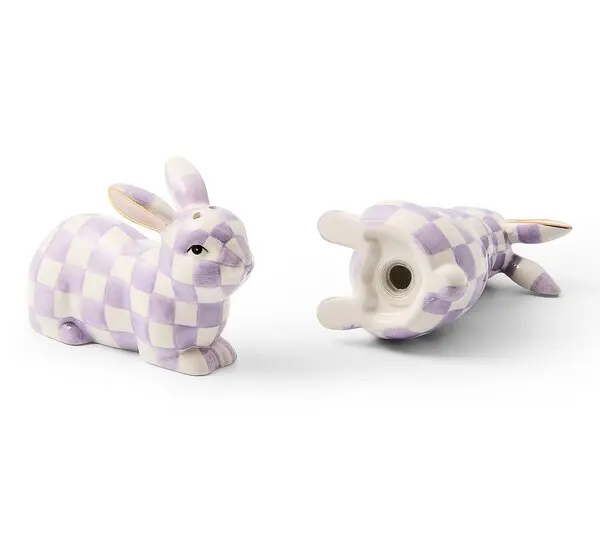 MACKENZIE-CHILDS Bunny Salt & Pepper Set